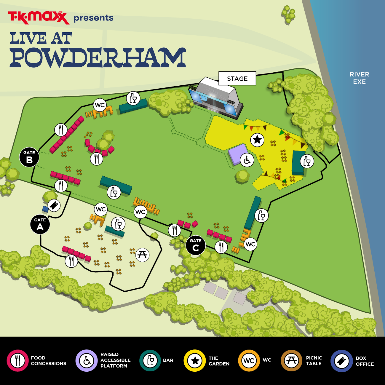 Frequently Asked Questions - TK Maxx Presents Live At Powderham – Cuffe & Taylor